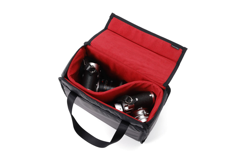 ACAM-EX0002 Premium Leather Camera Backpack (Made in Japan)